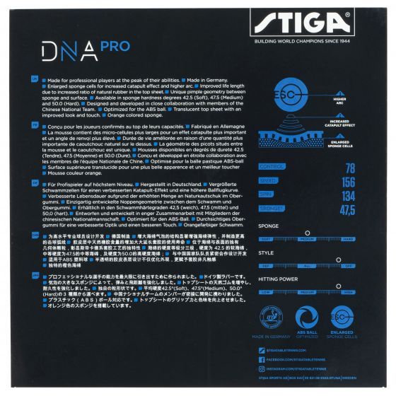 STIGA DNA PRO M – Aruna Sports Shop